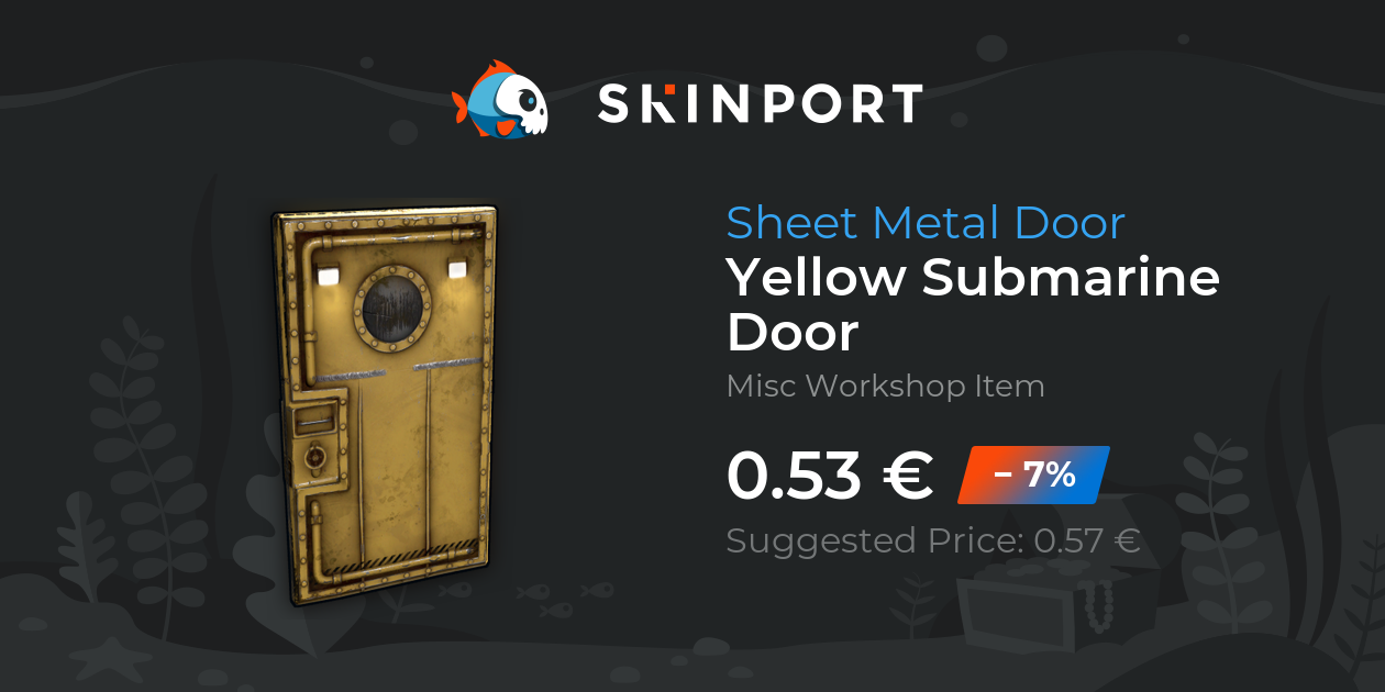 Yellow Submarine Door - Rust - Skinport