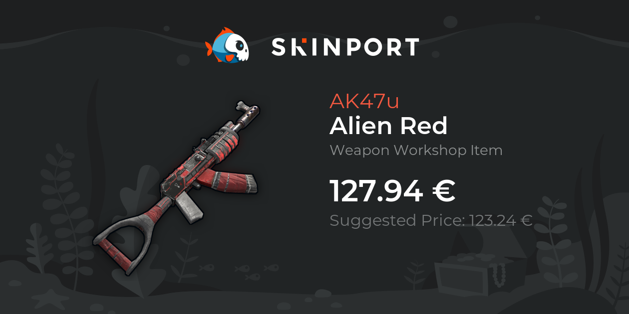 Alien Red - Rust - Skinport