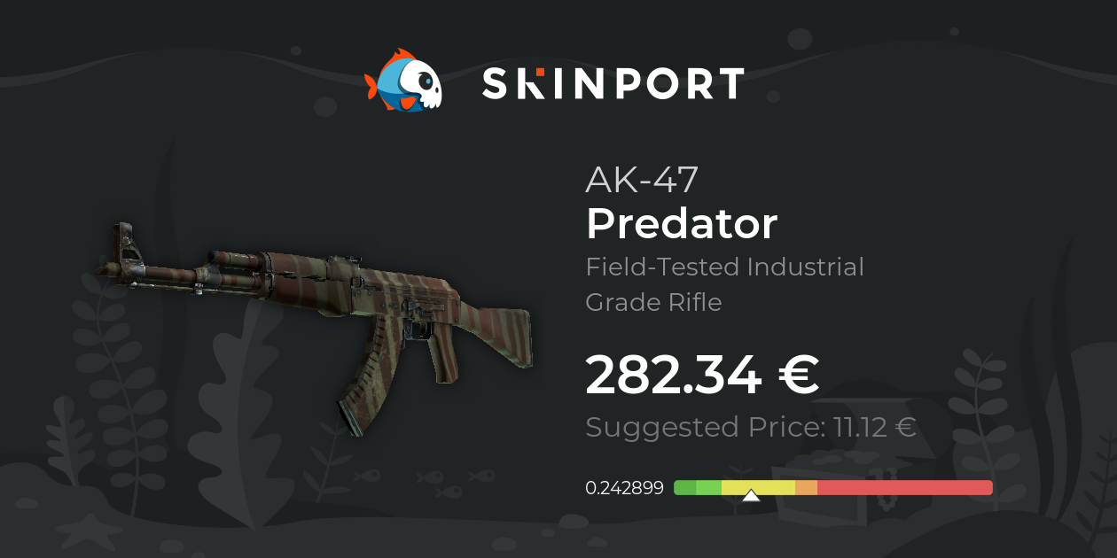 AK-47 | Predator (Field-Tested) - Counter-Strike 2 - Skinport