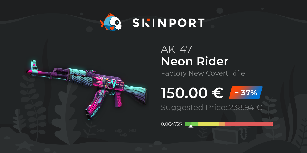 AK-47 | Neon Rider (Factory New) - Counter-Strike 2 - Skinport