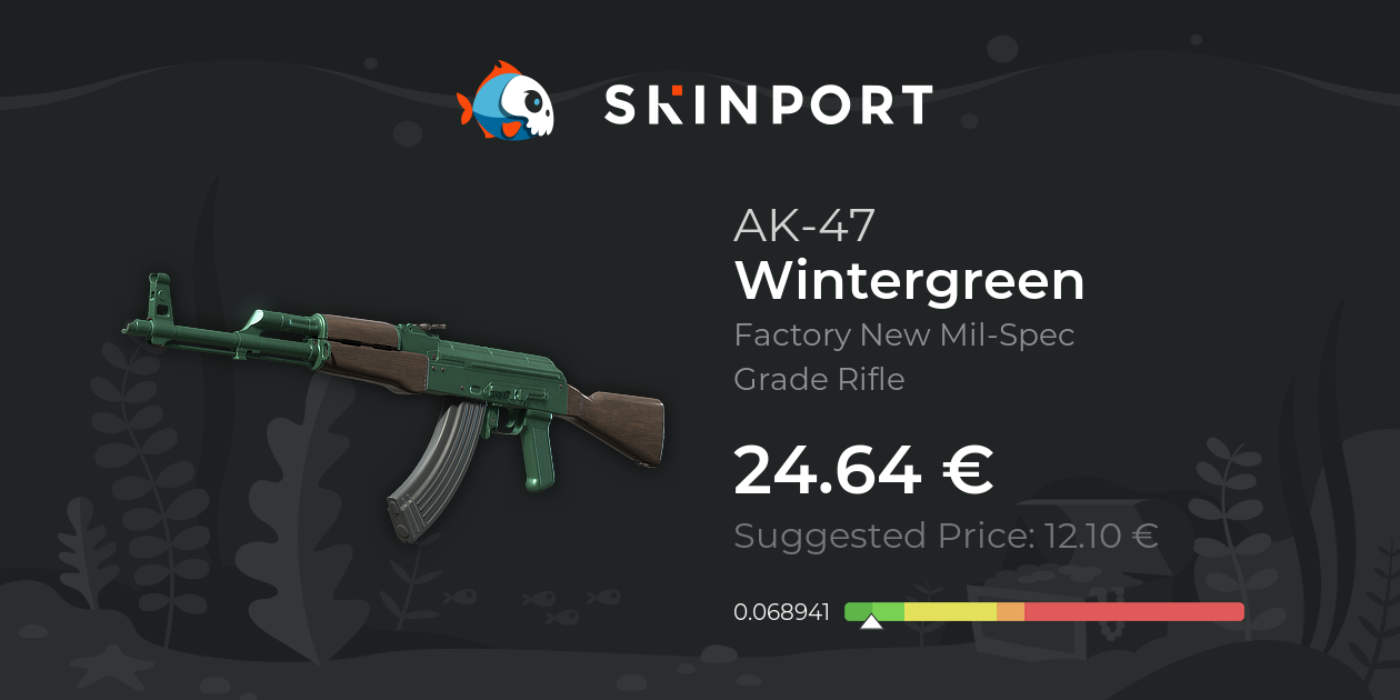 AK-47 | Wintergreen (Factory New) - Counter-Strike 2 - Skinport