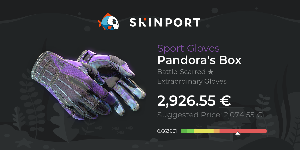 Sport Gloves | Pandora's Box (Battle-Scarred) - Counter-Strike 2 - Skinport
