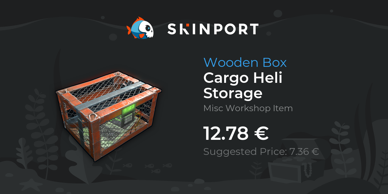 Cargo Heli Storage - Rust - Skinport