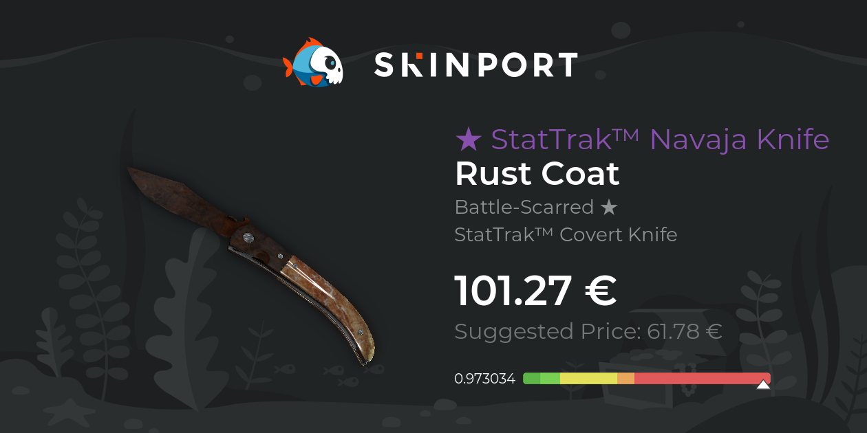 StatTrak™ Navaja Knife | Rust Coat (Battle-Scarred) - Counter-Strike 2 ...
