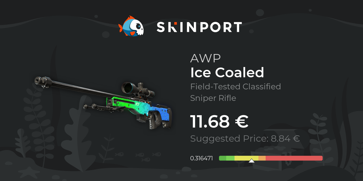 AWP | Ice Coaled (Field-Tested) - Counter-Strike 2 - Skinport