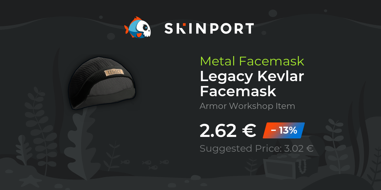 Legacy Kevlar Facemask - Rust - Skinport