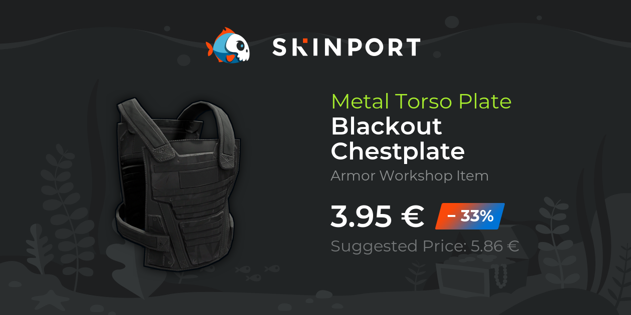 Blackout Chestplate - Rust - Skinport