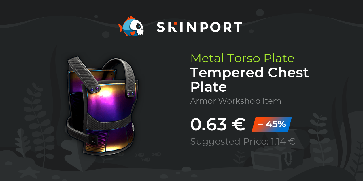 Tempered Chest Plate - Rust - Skinport