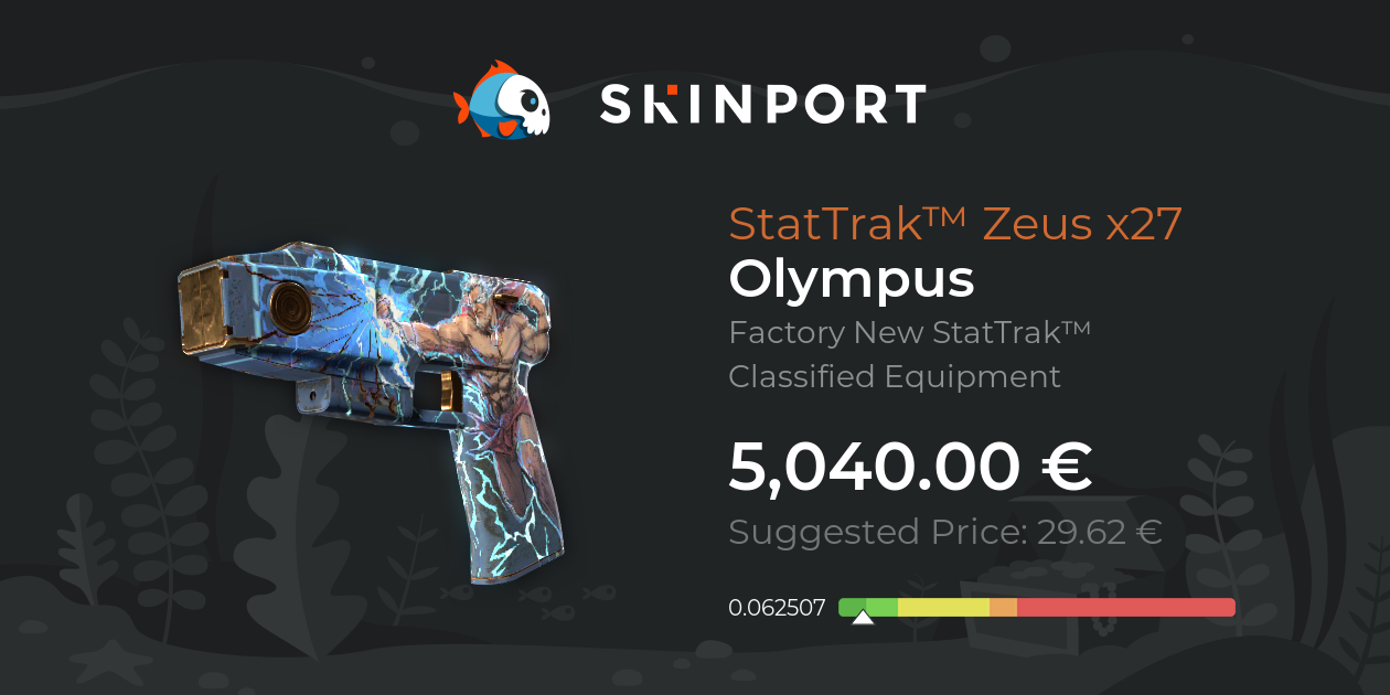 StatTrak™ Zeus x27 | Olympus (Factory New) - Counter-Strike 2 - Skinport
