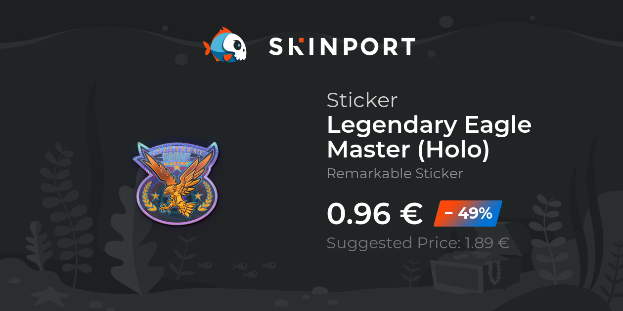 Sticker | Legendary Eagle Master (Holo) - Counter-Strike 2 - Skinport