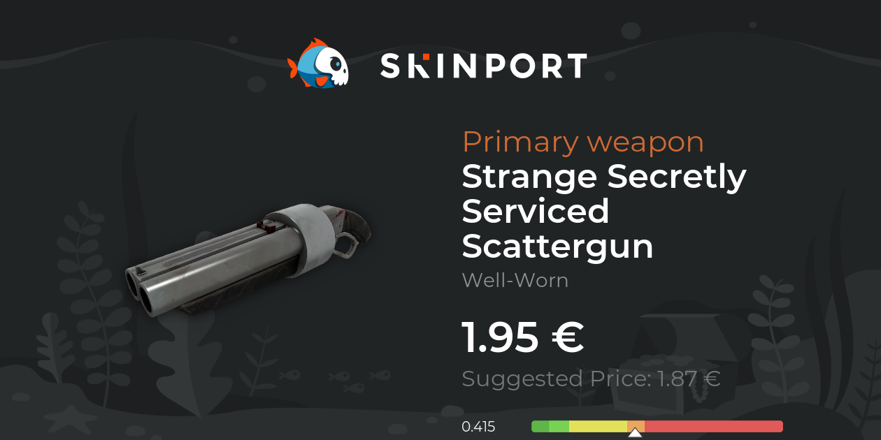 Strange Secretly Serviced Scattergun (Well-Worn) - Team Fortress 2 ... Strange Secretly Serviced Scattergun (Well-Worn) - Team Fortress 2 ...