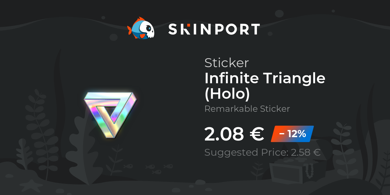 Sticker | Infinite Triangle (Holo) - Counter-Strike 2 - Skinport