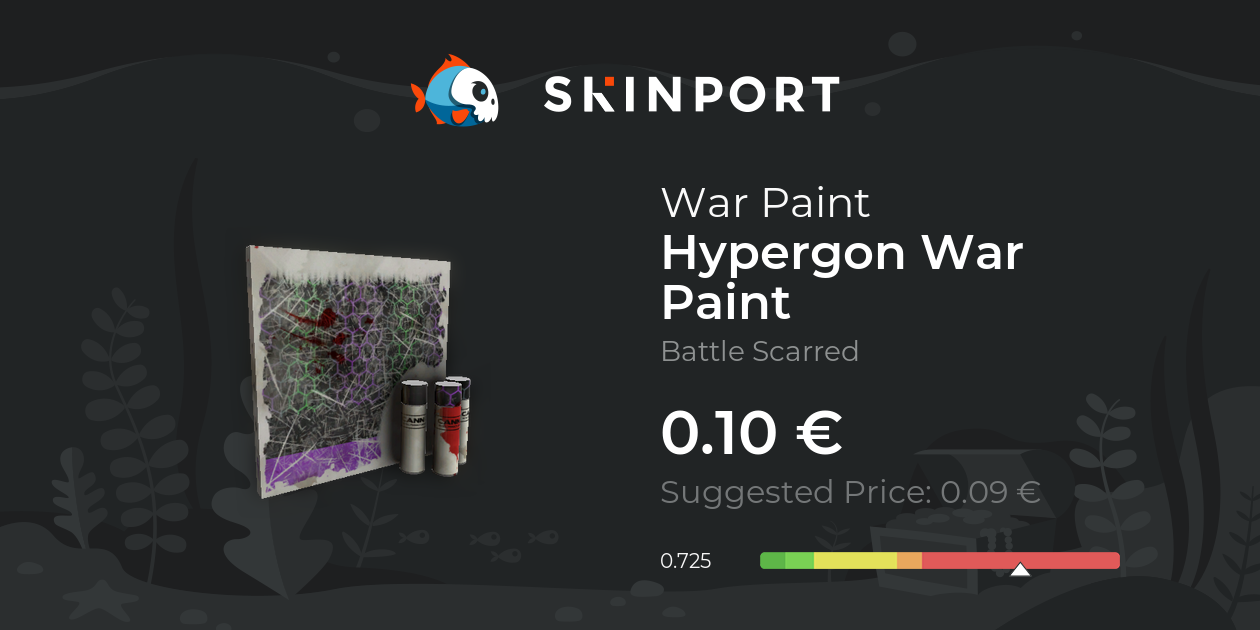 Hypergon Pintura de Guerra (Deplorable) - Team Fortress 2 - Skinport