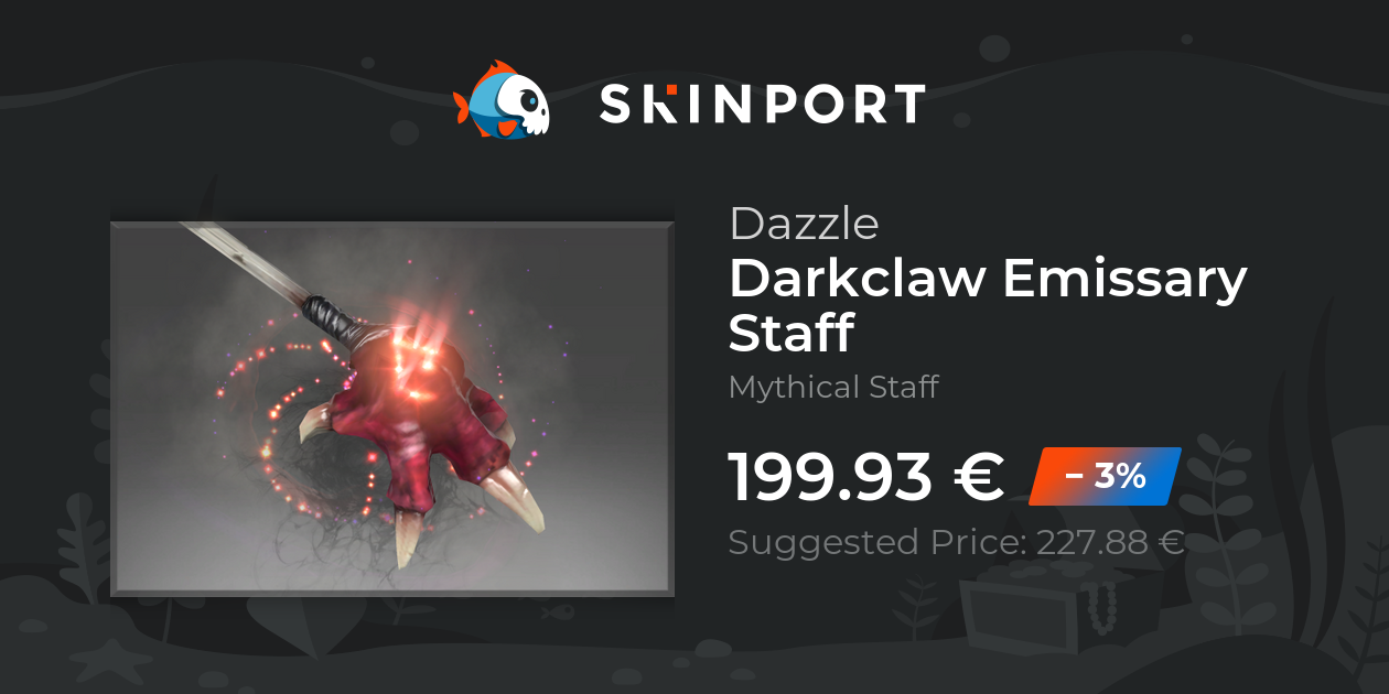 Darkclaw Emissary Staff - Dota 2 - Skinport