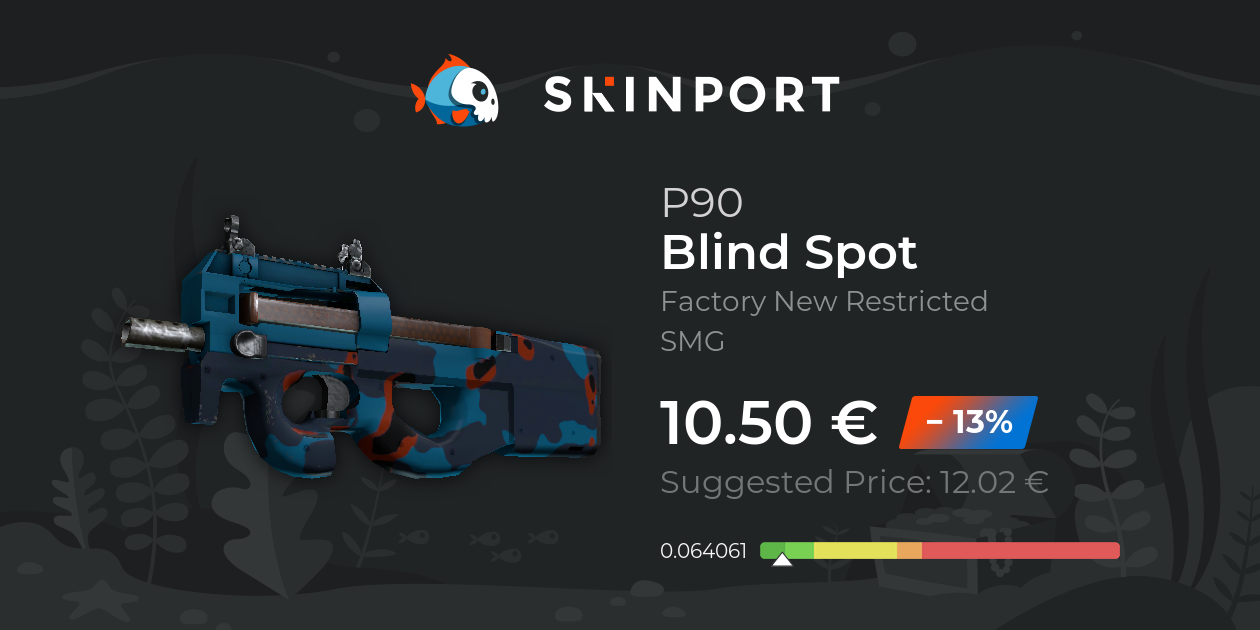 P90 | Blind Spot (Factory New) - CS2 - Skinport