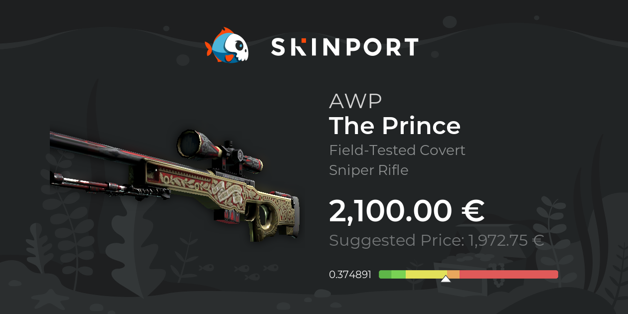 AWP | The Prince (Field-Tested) - Counter-Strike 2 - Skinport
