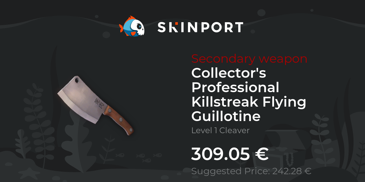 Collector's Professional Killstreak Flying Guillotine - Team Fortress 2 ...