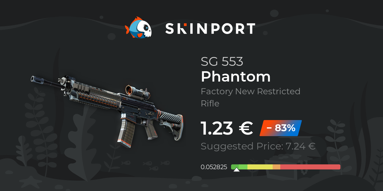 SG 553 | Phantom (Factory New) - Counter-Strike 2 - Skinport