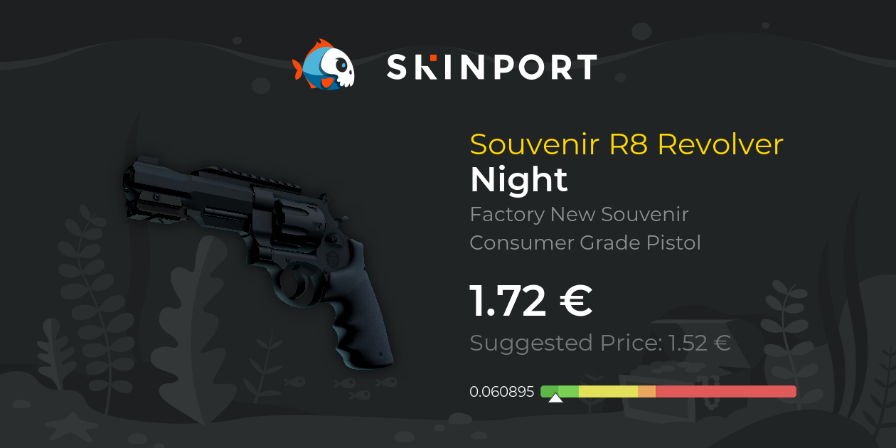 Souvenir R8 Revolver | Night (Factory New) - CS:GO - Skinport