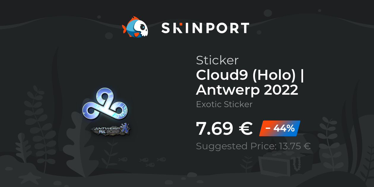 Sticker | Cloud9 (Holo) | Antwerp 2022 - Counter-Strike 2 - Skinport