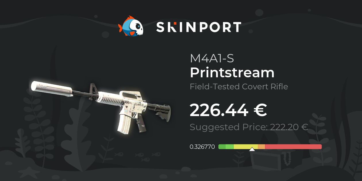 M4A1-S | Printstream (Görevde Kullanılmış) - Counter-Strike 2 - Skinport