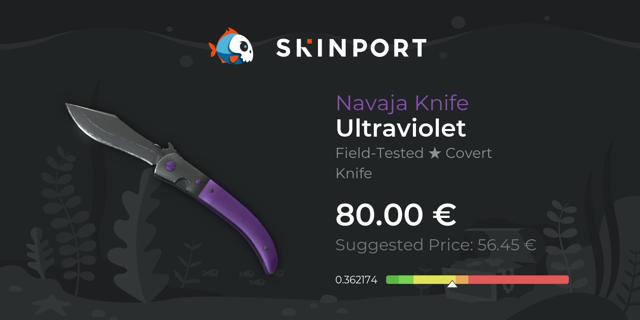 Navaja-Messer (★) | Ultraviolett (Einsatzerprobt) - Counter-Strike 2 ...