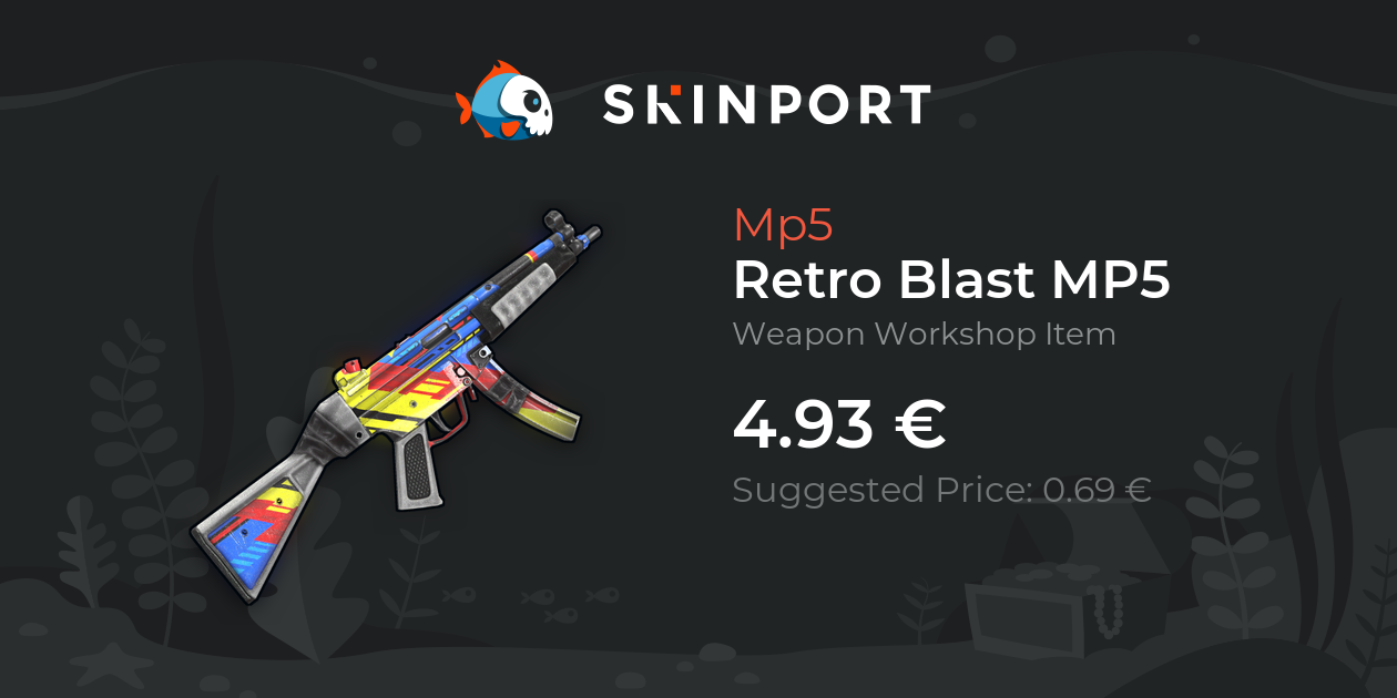 Retro Blast MP5 - Rust - Skinport