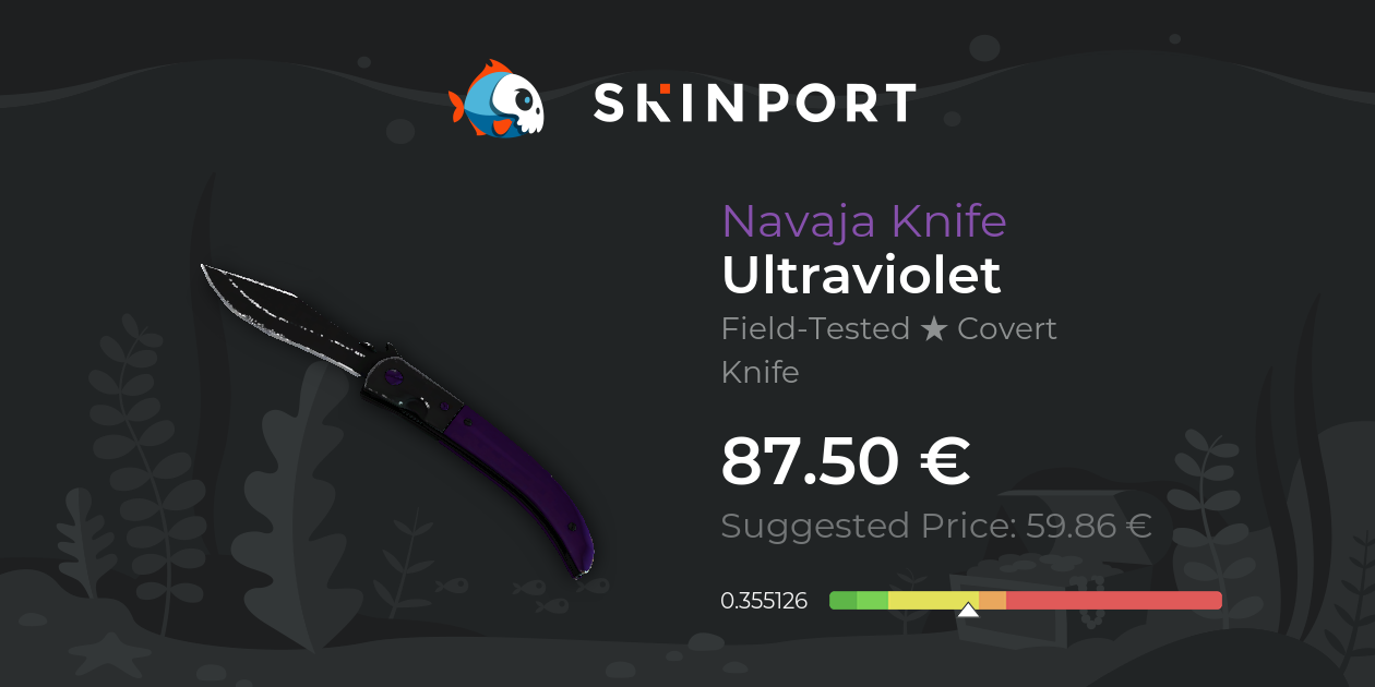 Navaja Knife | Ultraviolet (Field-Tested) - CS2 - Skinport