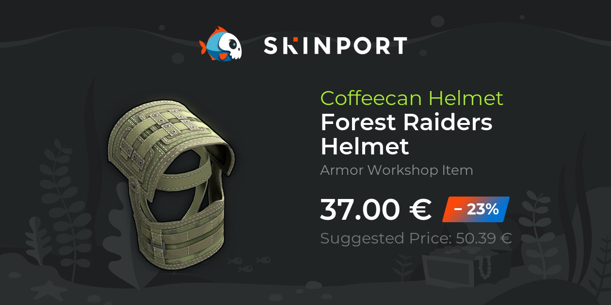 Forest Raiders Helmet - Rust - Skinport