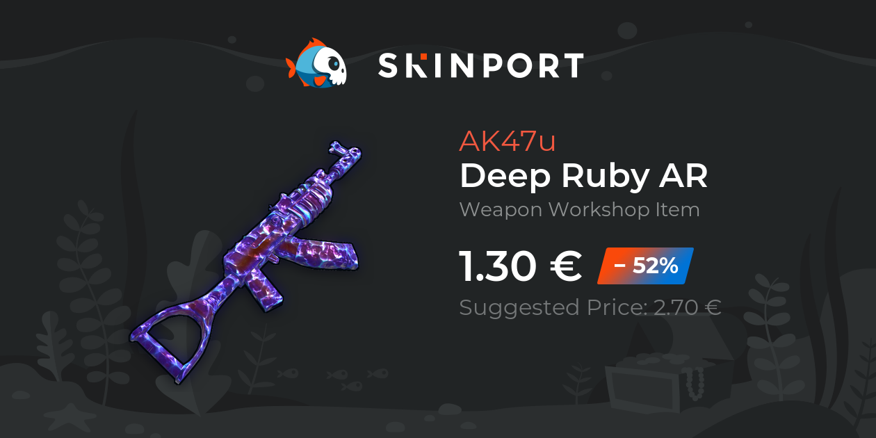 Deep Ruby AR - Rust - Skinport