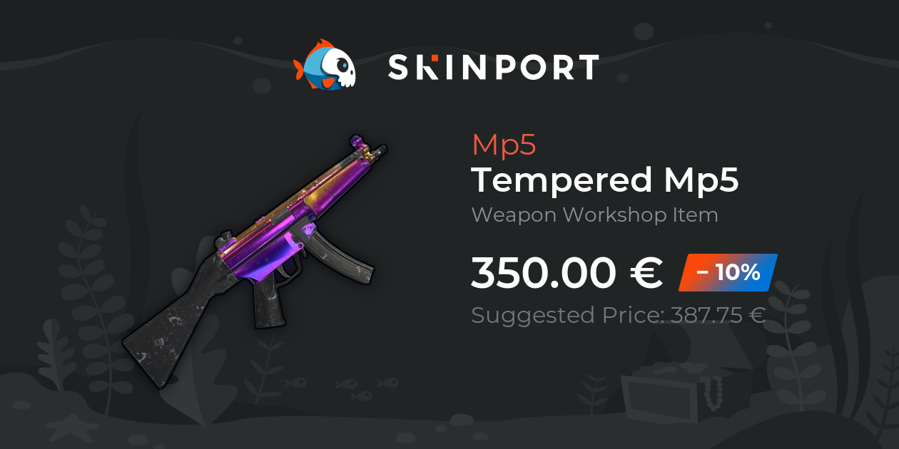 Tempered Mp5 - Rust - Skinport