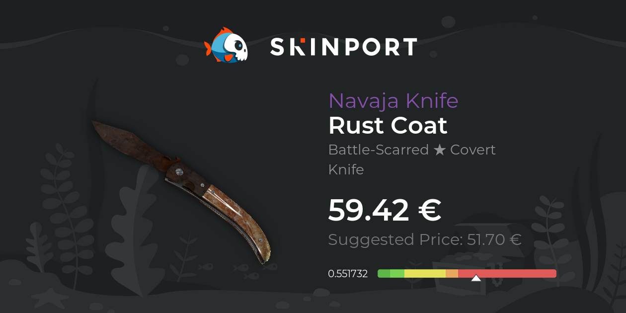Navaja Knife | Rust Coat (Battle-Scarred) - Counter-Strike 2 - Skinport