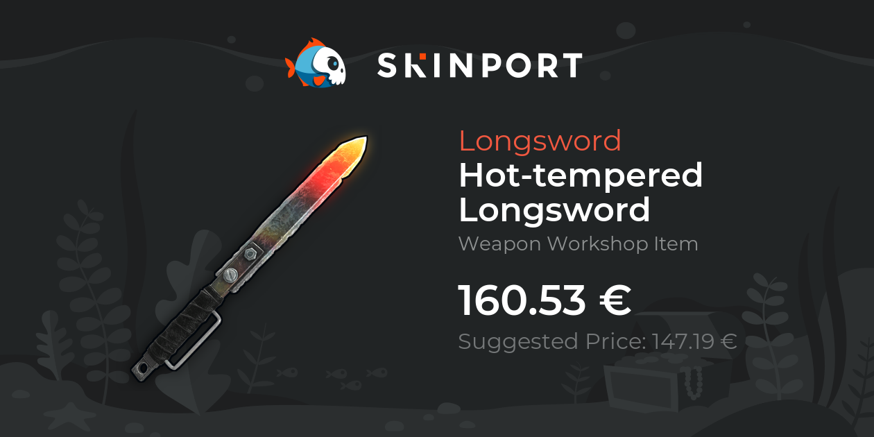 Hot-tempered Longsword - Rust - Skinport