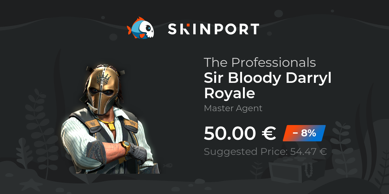Sir Bloody Darryl Royale | The Professionals - Counter-Strike 2 - Skinport