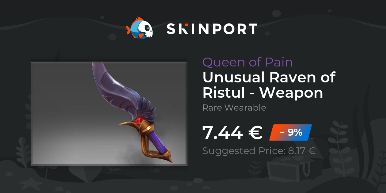 Unusual Raven of Ristul - Weapon - Dota 2 - Skinport