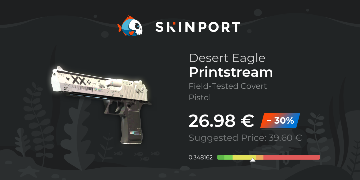 Desert Eagle | Printstream (Field-Tested) - Counter-Strike 2 - Skinport