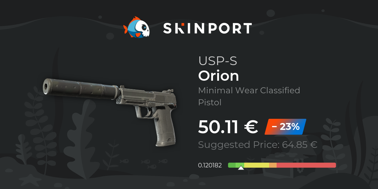 USP-S | Orion (Minimal Wear) - Counter-Strike 2 - Skinport
