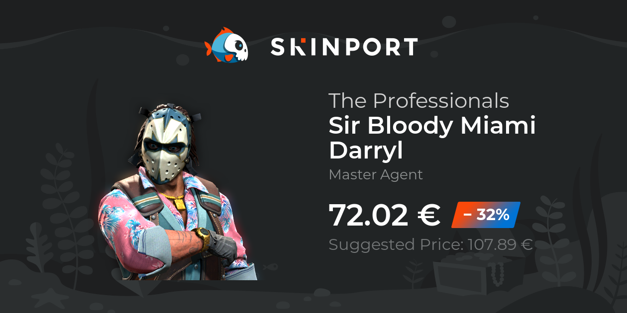 Sir Bloody Miami Darryl | The Professionals - Counter-Strike 2 - Skinport