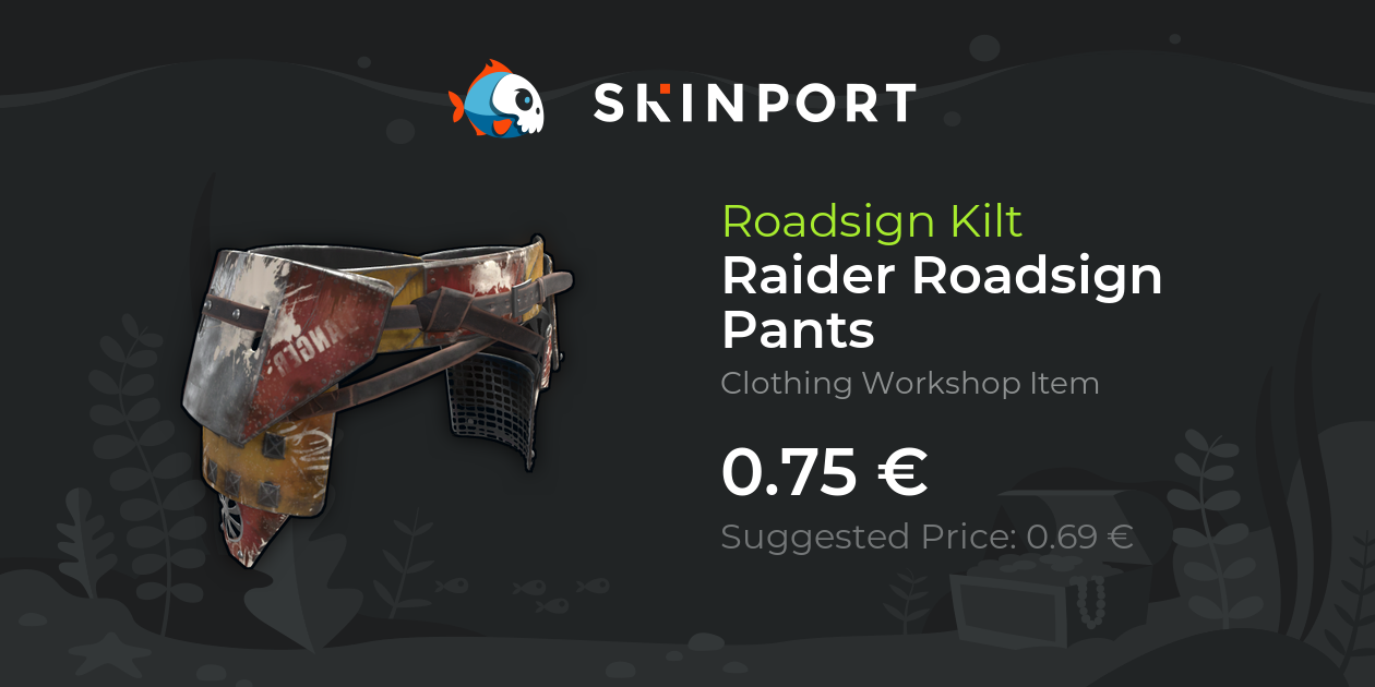 Raider Roadsign Pants - Rust - Skinport