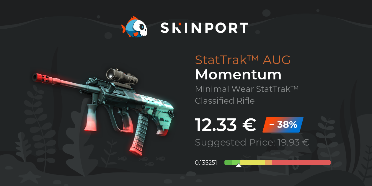 StatTrak™ AUG | Momentum (Minimal Wear) - Counter-Strike 2 - Skinport
