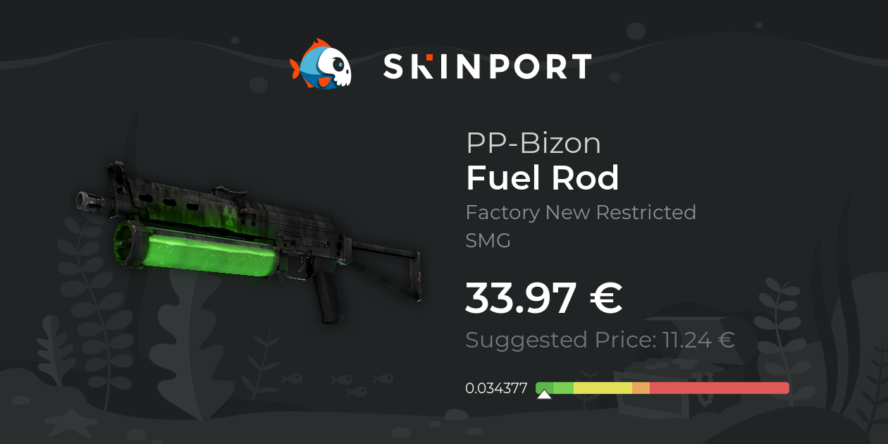 PP-Bizon | Fuel Rod (Factory New) - CS2 - Skinport