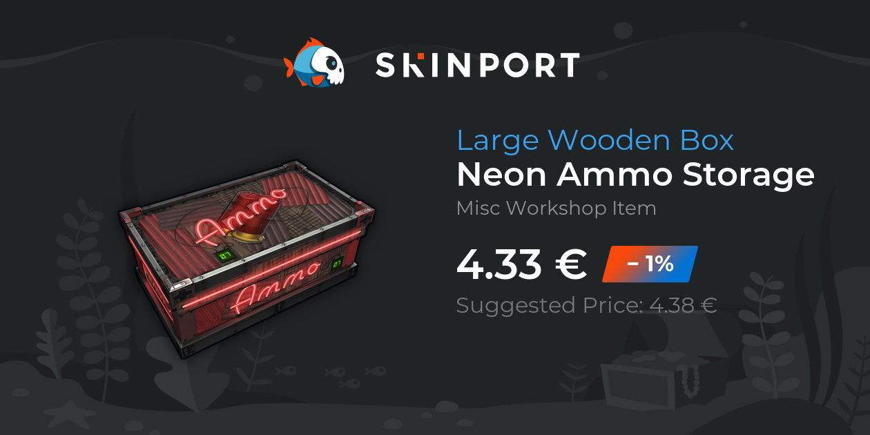 Neon Ammo Storage - Rust - Skinport