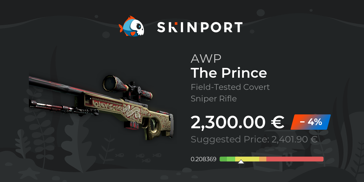 AWP | The Prince (Field-Tested) - Counter-Strike 2 - Skinport