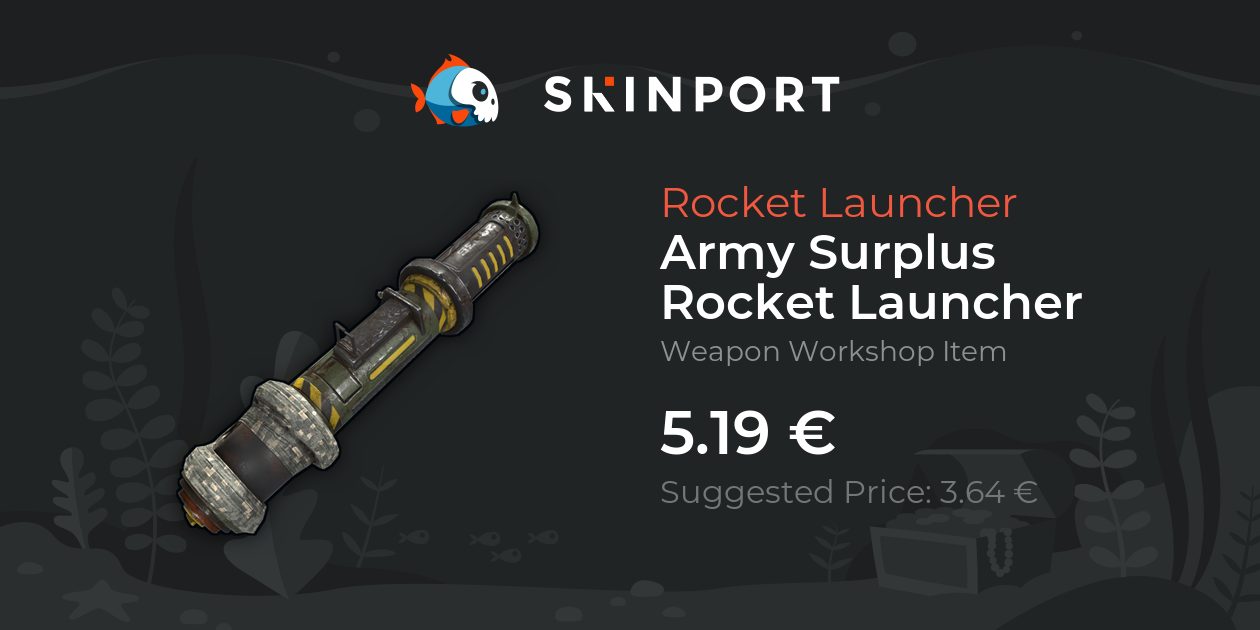 Army Surplus Rocket Launcher - Rust - Skinport