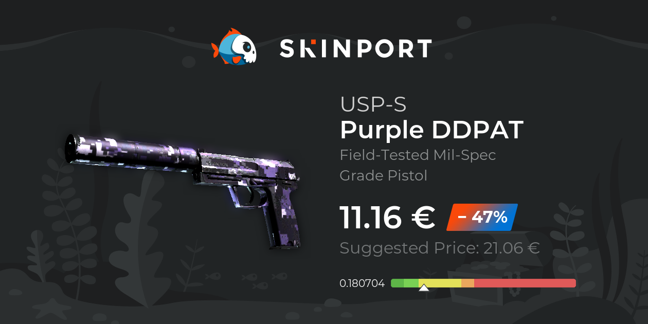 USP-S | Purple DDPAT (Field-Tested) - CS2 - Skinport