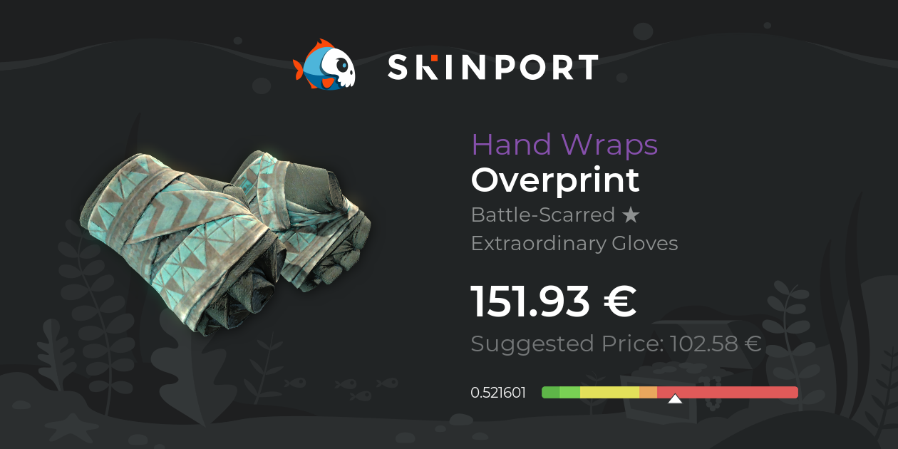 Hand Wraps | Overprint (Battle-Scarred) - Counter-Strike 2 - Skinport