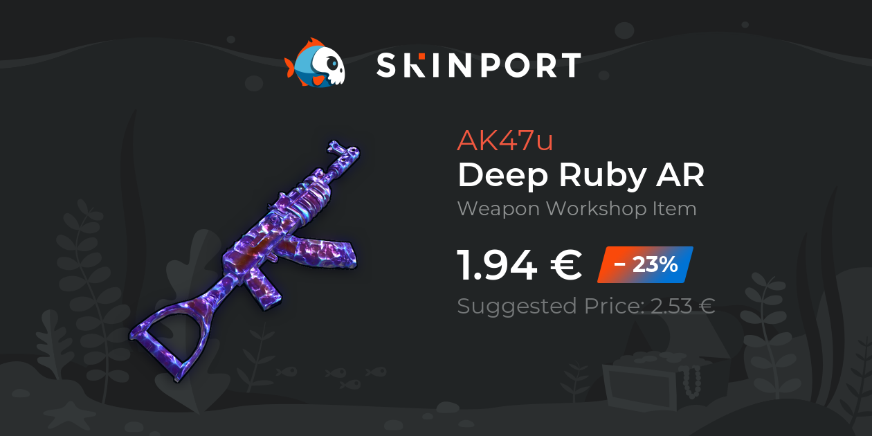 Deep Ruby AR - Rust - Skinport