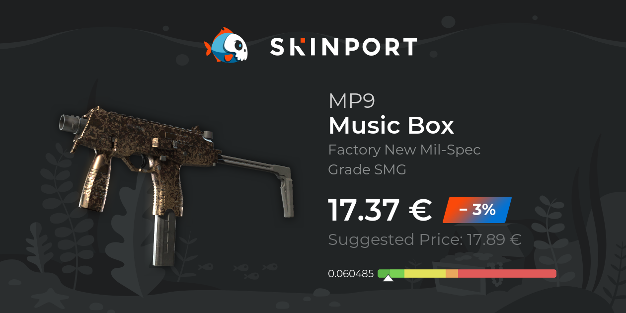 MP9 | Music Box (Factory New) - Counter-Strike 2 - Skinport