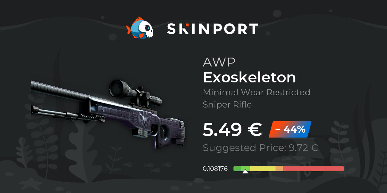 AWP | Exoskeleton (Minimal Wear) - Counter-Strike 2 - Skinport