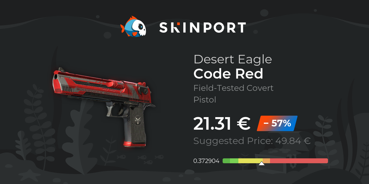 Desert Eagle | Code Red (Field-Tested) - Counter-Strike 2 - Skinport